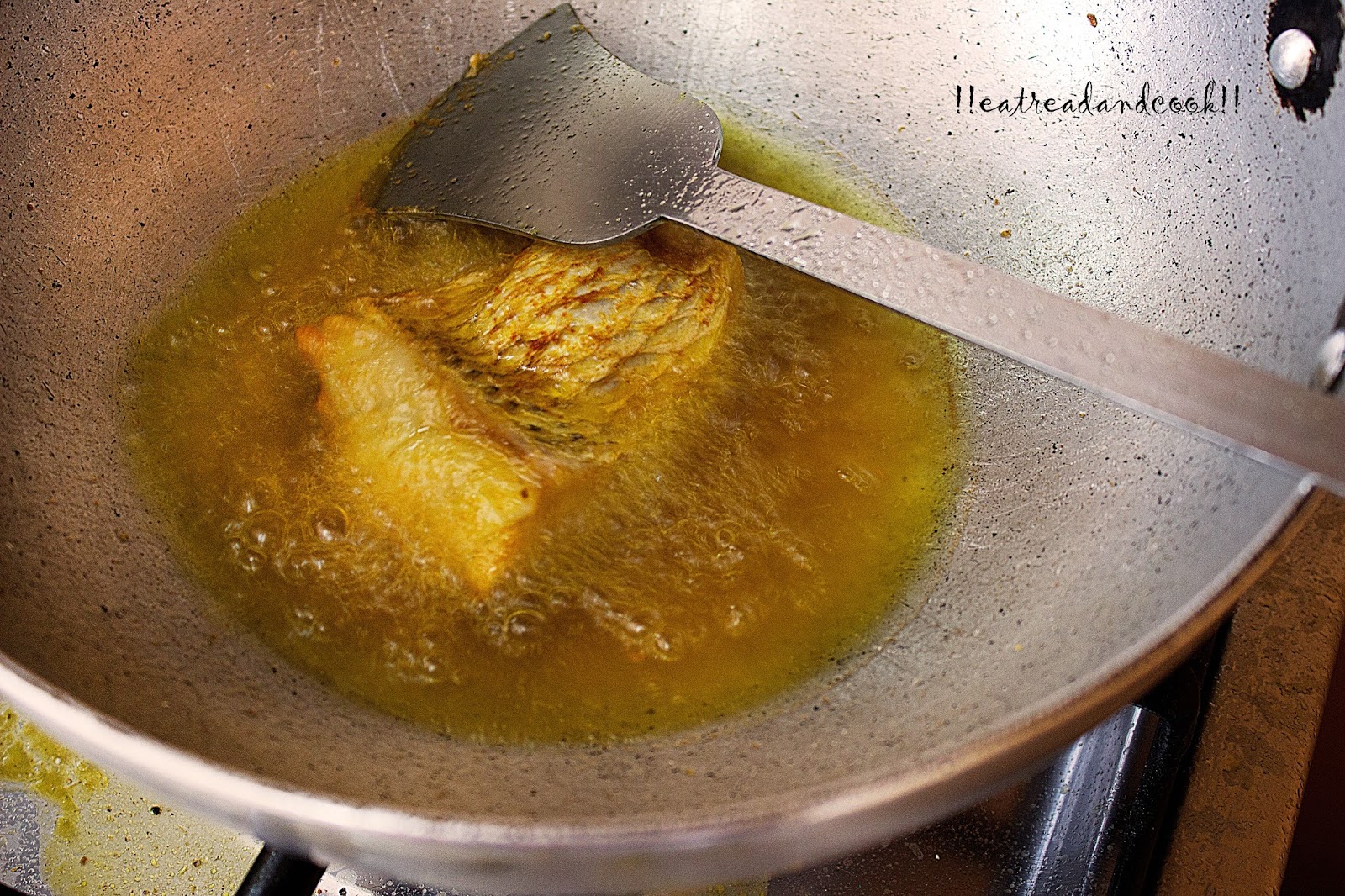 Bhaja Mug Dal Diye Mach / Moong Dal Fish Curry ~ Ex-Cook