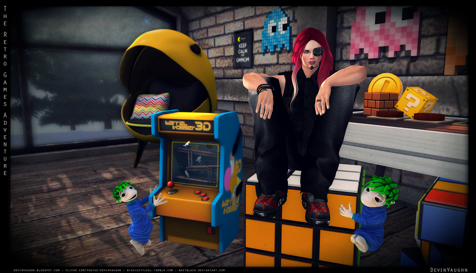 Bishie Style SL: The Retro Game Adventure