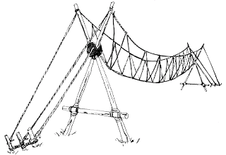 The Journal of Hairy-Chested Adventism: Camping Genius: The Monkey Bridge