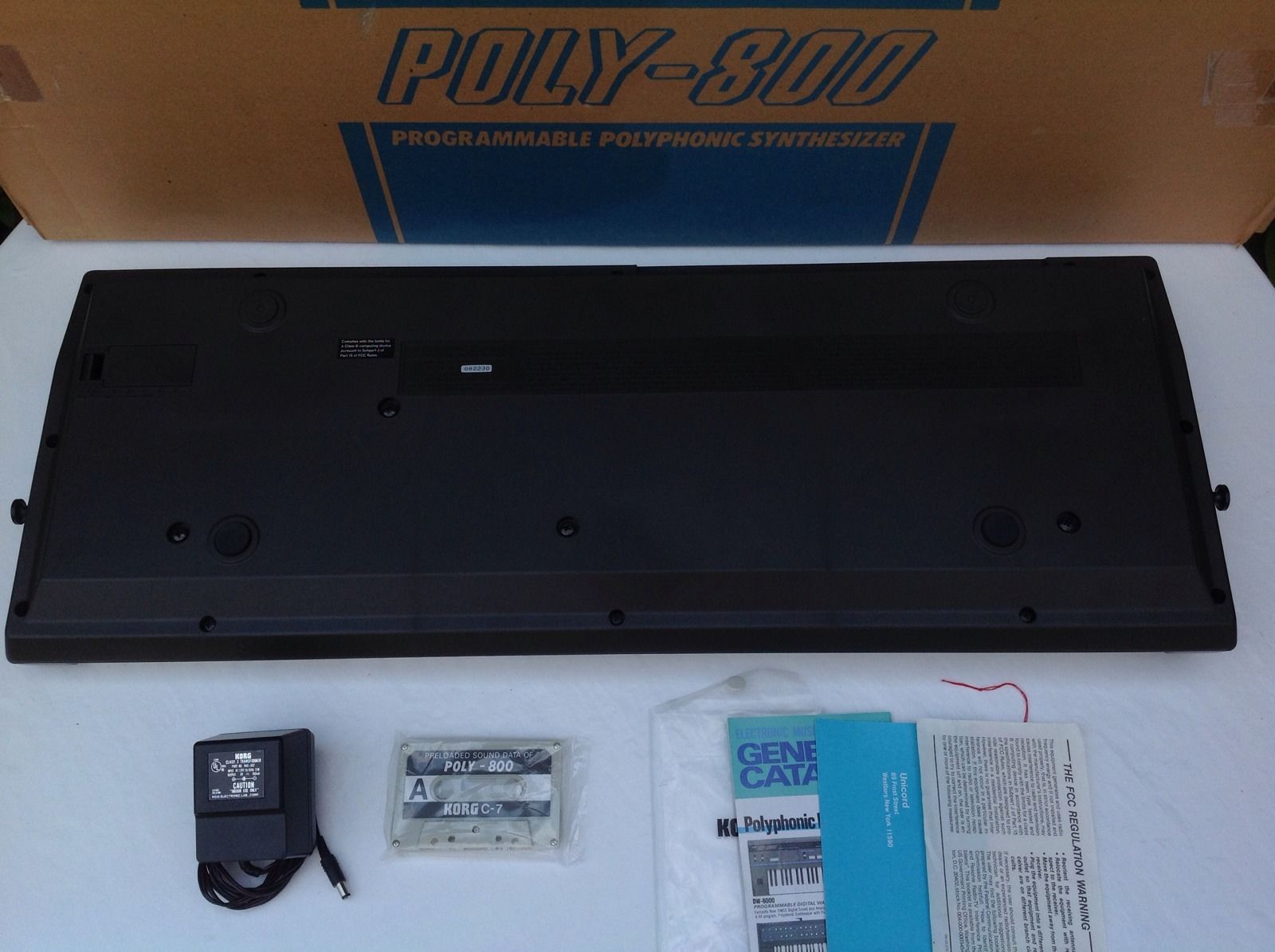 MATRIXSYNTH: Korg Poly-800 Programmable Polyphonic Synthesizer with ...