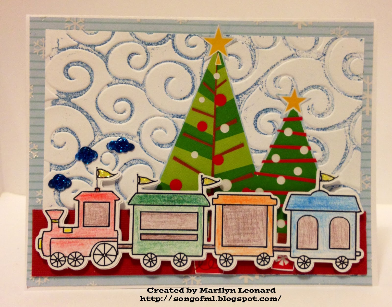 ~ Marilyn's Crafts ~: Train Around the Christmas Tree