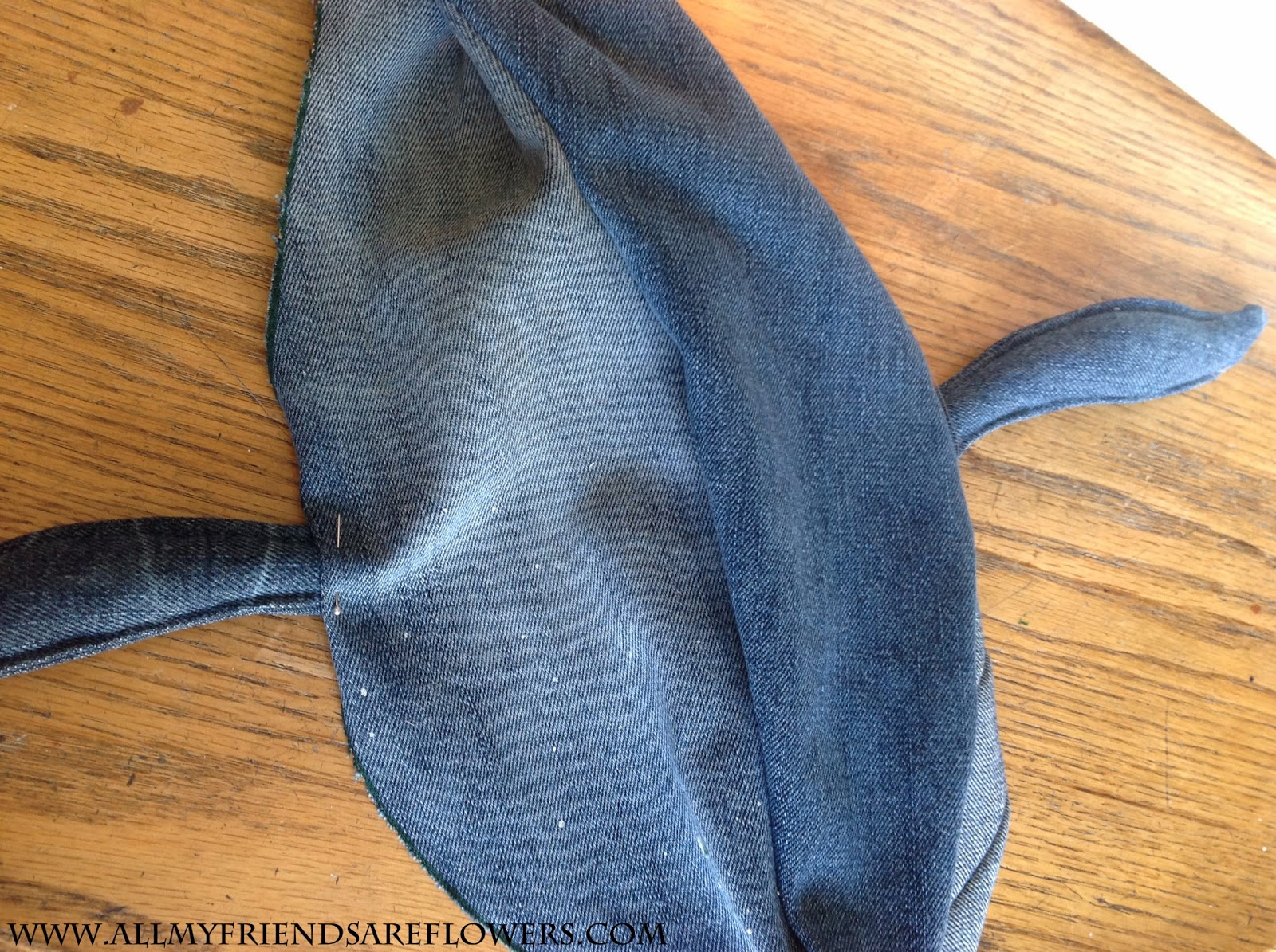 all my friends are flowers: Denim Whale Tutorial & Printable Pattern
