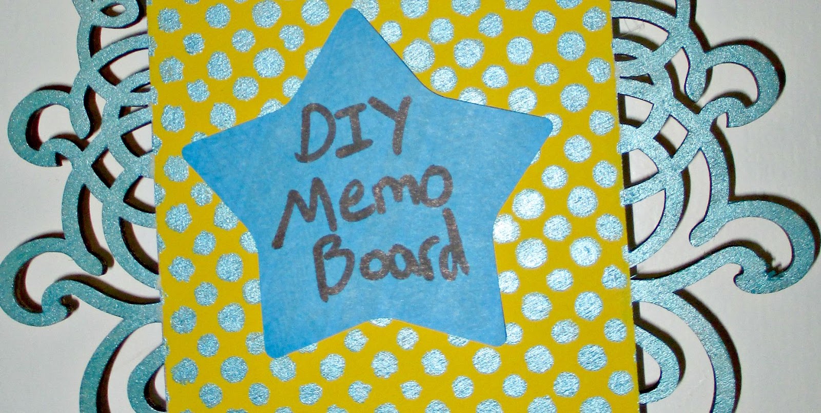 Yellow Circle: Hanging Post-it Note Memo Board