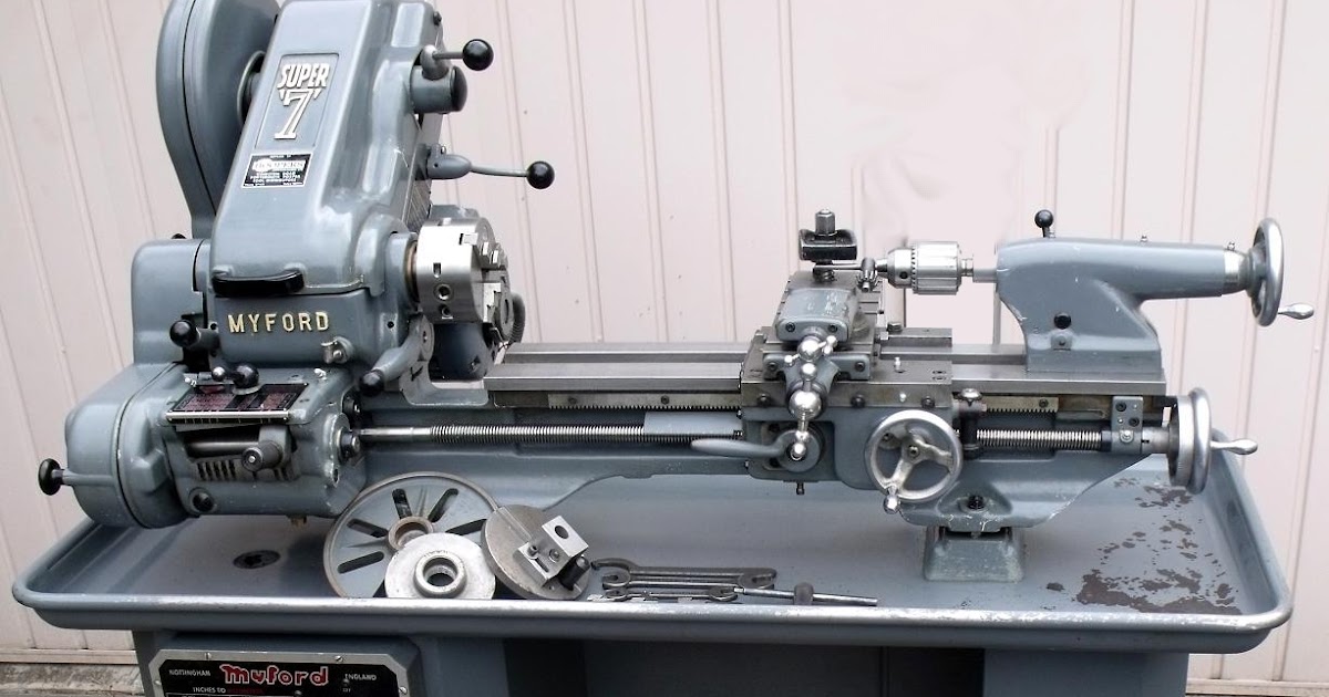 Data Deluge: Myford Super 7