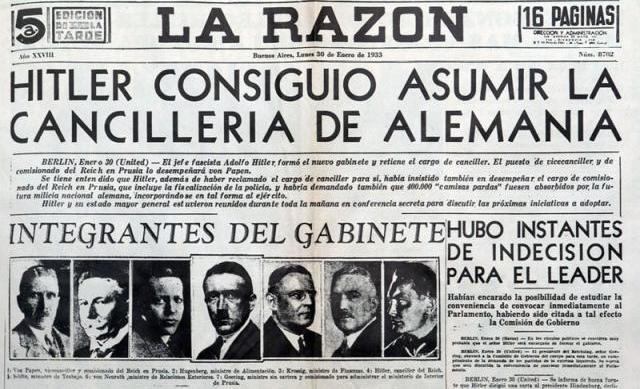 Historia Total: Hace 70 años Hitler llegó al poder en Alemania