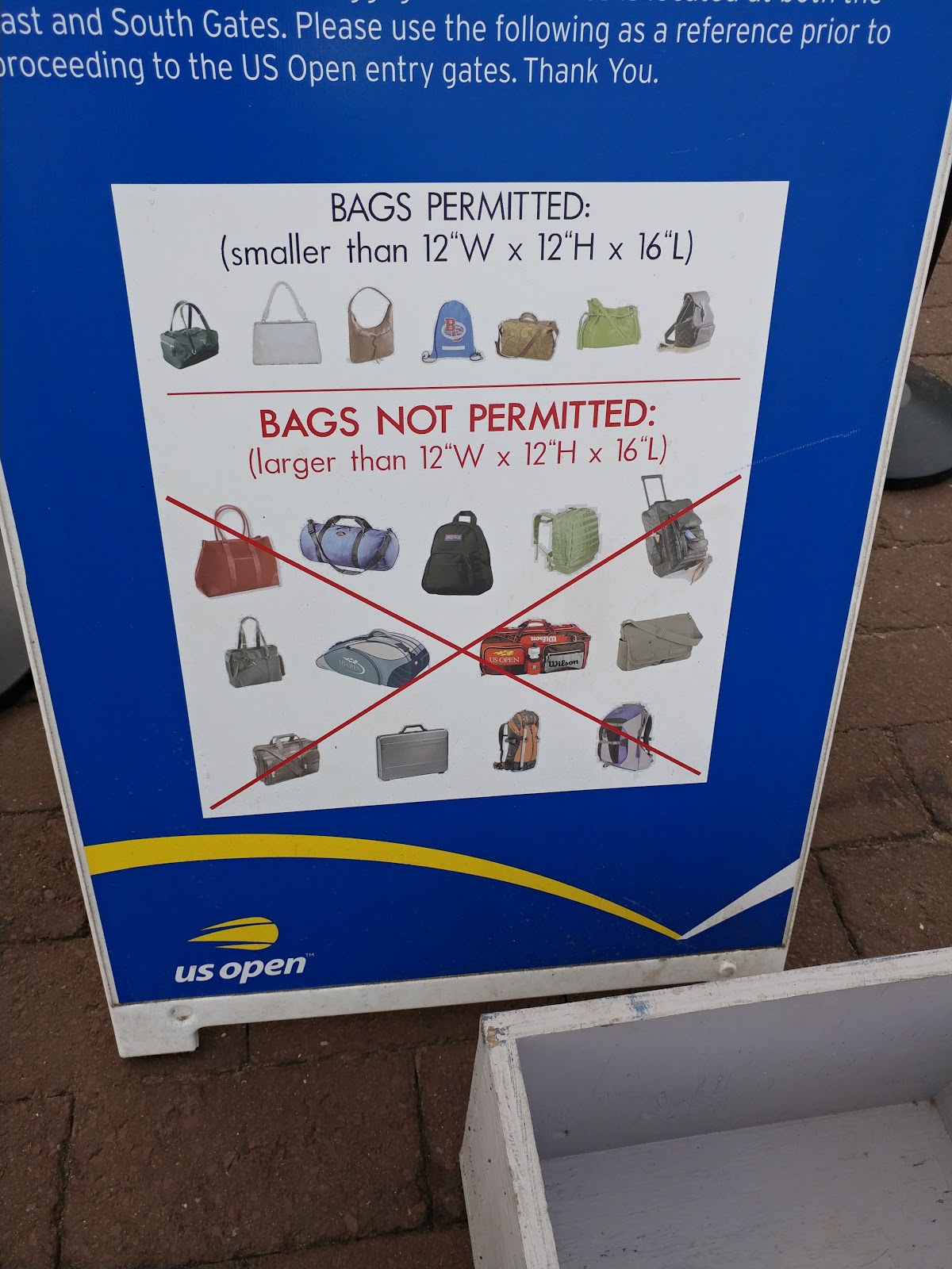 Ben's Journal: What to Pack for a Day at the US Open Tennis Tournament