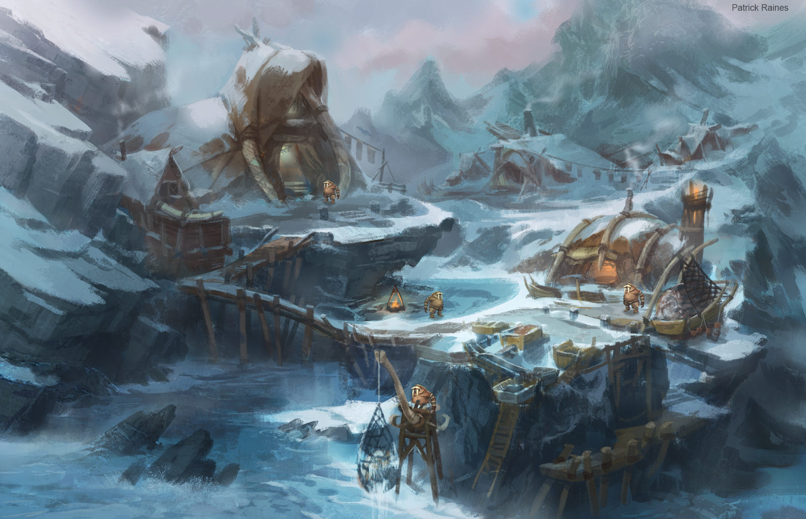 PJ Raines: Tuskarr village