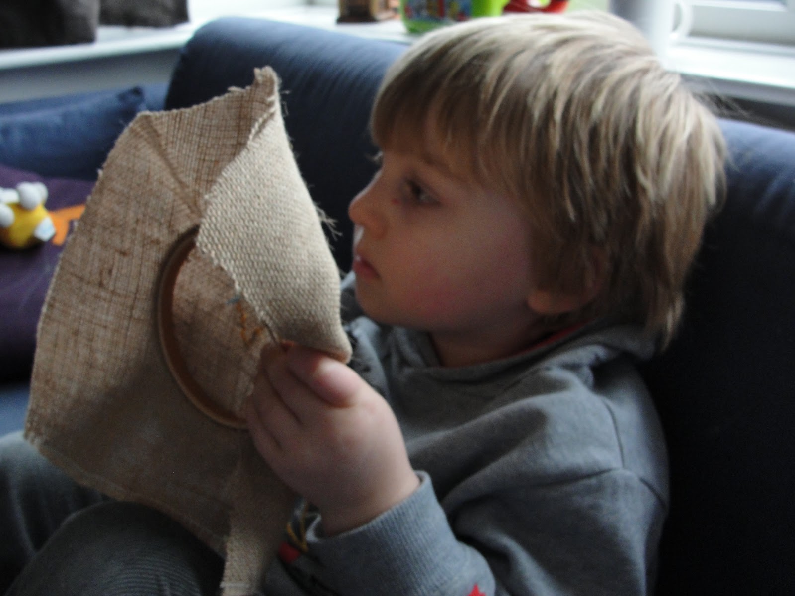 craftyandcake: Flashback Friday - Jacob and Ruby Learning to Sew