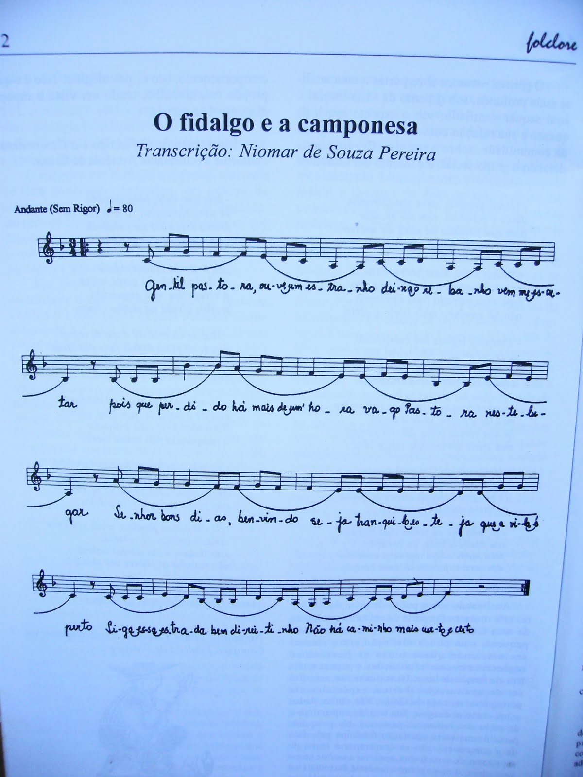 pianomusici: Do romance O Fidalgo e a Camponesa