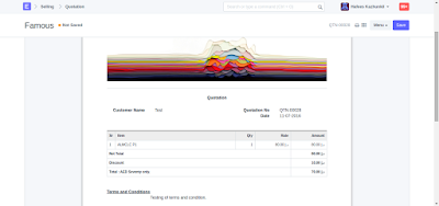 Erpnext Tutorials: Erpnext-Sample Print Format for Quotation Module