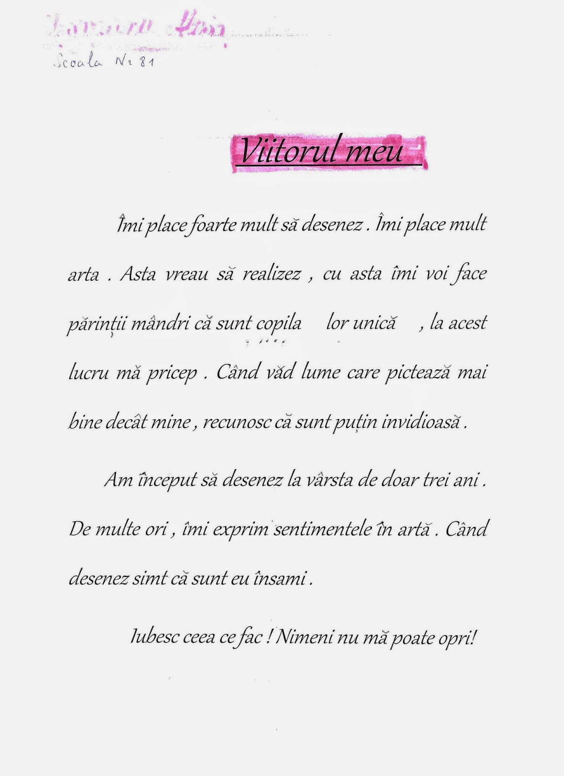 PLOAIE DE VISE - eul in arta educației. Un proiect pentru TINE ...