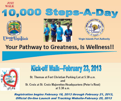 UVI Today: UVI Employees Encouraged to Join '10,000' Steps Wellness ...
