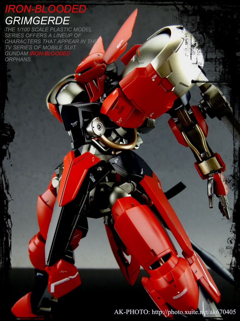 GUNDAM GUY: 1/100 Grimgerde - Customized Build