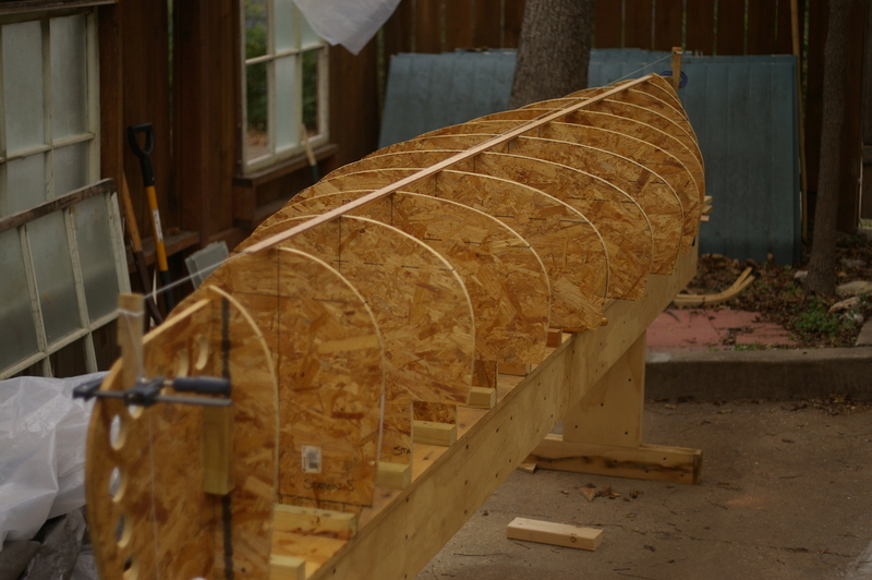 Cedar Strip Canoe Build