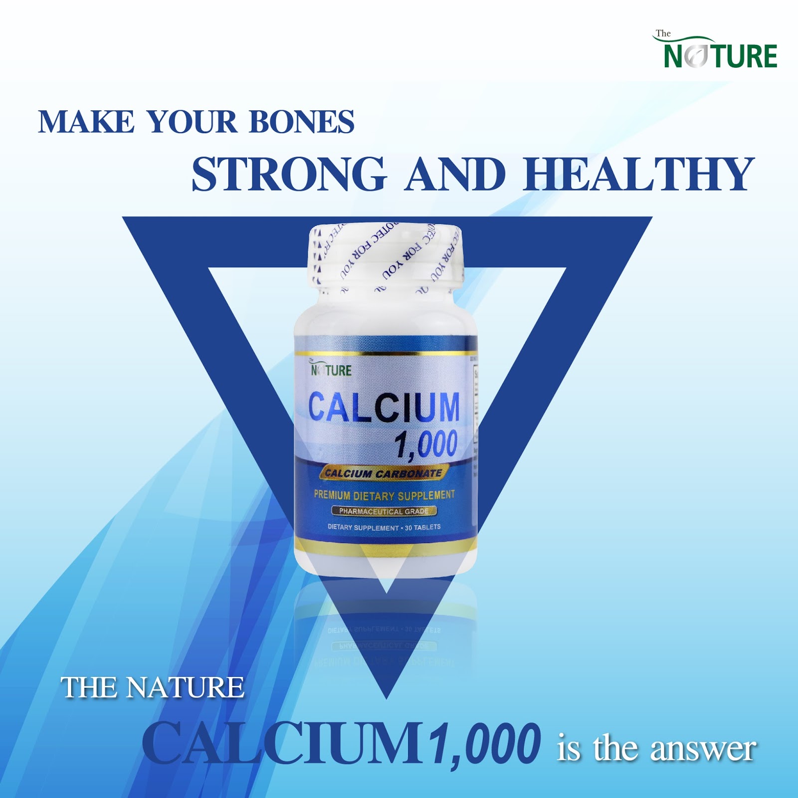 THE NATURE CALCIUM 1000: THE MOST RECOMMENDED CALCIUM SUPPLEMENT BY ...