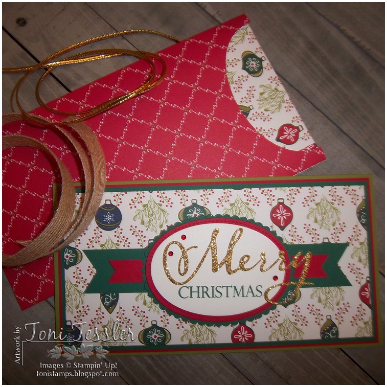 ToniStamps: Gift Pocket Packaging - Gift card holder and/or Giftie