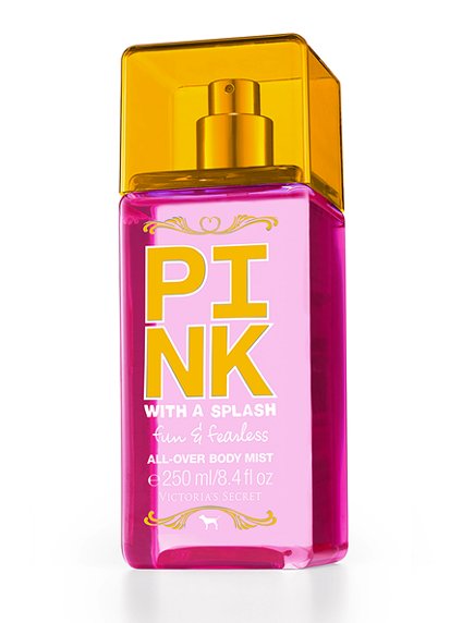 VICTORIA'S SECRET BODY MIST: PINK WITH A SPLASH ALL-OVER BODY MIST 250ML
