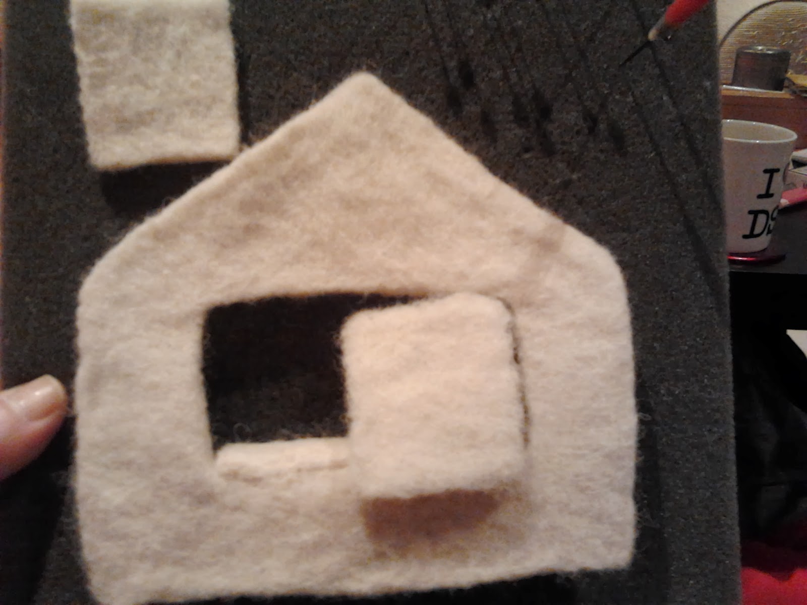 Soft and Malleable: Needle Felted House Tutorial: Part 2 - Making ...
