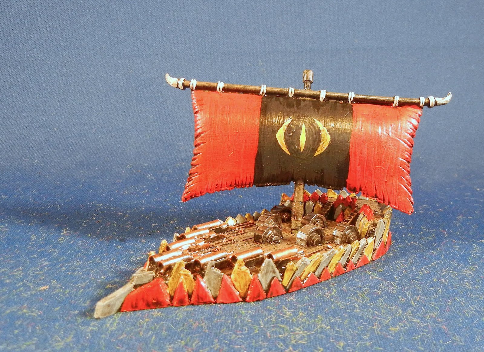 Bob's Miniature Wargaming Blog: Second batch of Orc ships