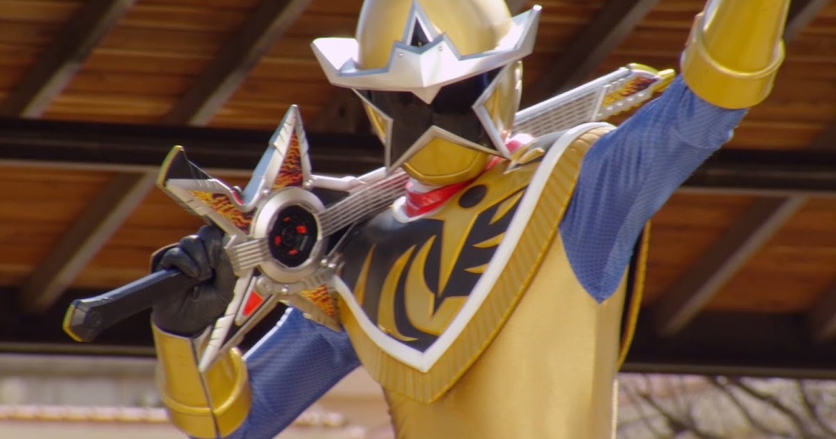 NickALive!: Ninja Steel Gold Ranger's Weapon Name Revealed | Power ...