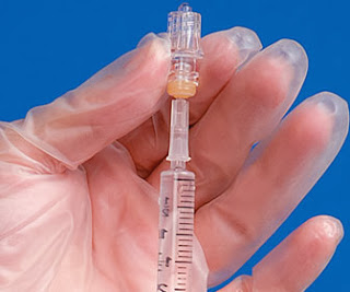 Converting a Primary Line to a Heparin or Saline Lock ~ Nursing