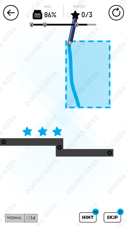 Draw Here Level 14 ~ Doors Geek