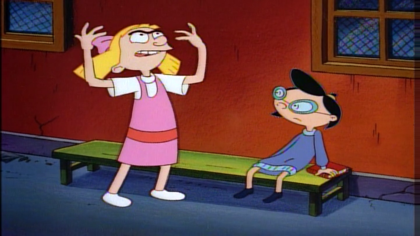 Hey Arnold Gerald And Phoebe Kiss