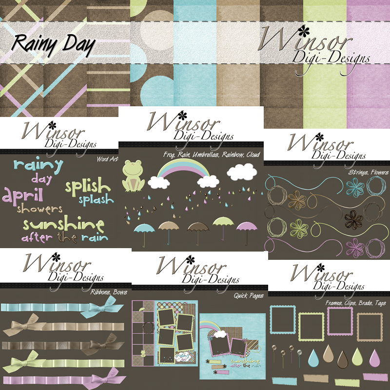 Monkey's Musings: Rainy Day and Freebies