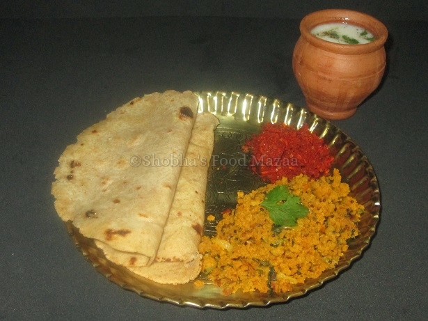 Shobha's Food Mazaa: ZUNKA / JHUNKA