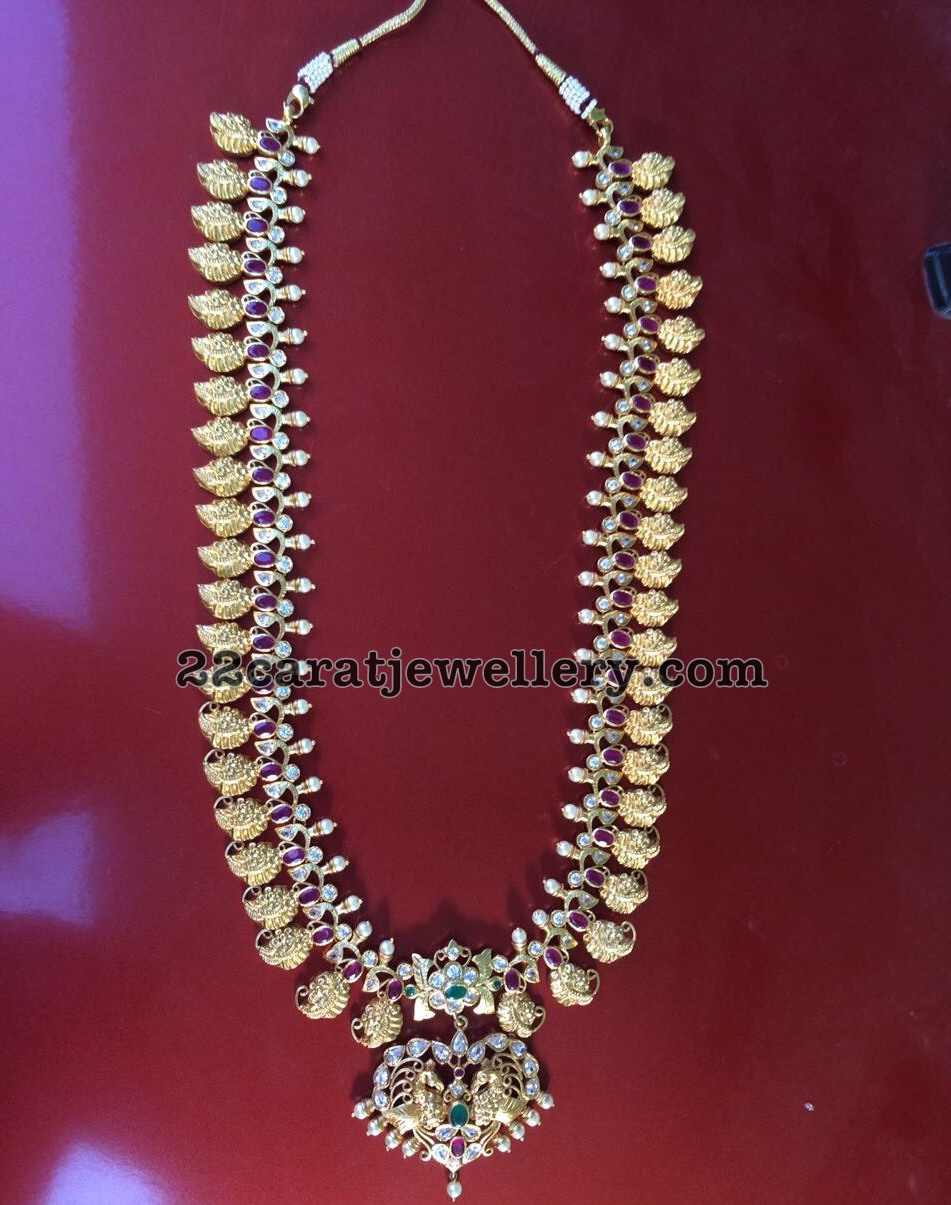 Pachi Mango Haram in Silver - Jewellery Designs