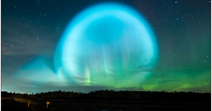 Mysterious colored ball seen in Siberian sky sparking fear of alien ...