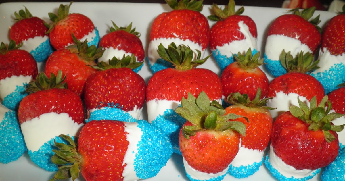 Secrets from the Cookie Princess: Patriotic Dipped Strawberries