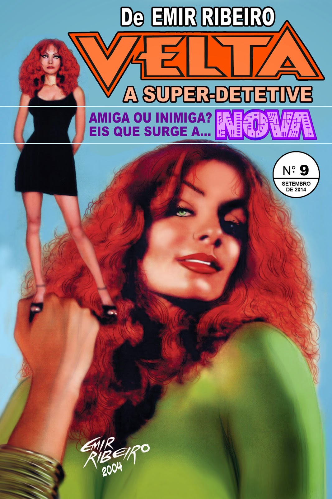 ROCK & QUADRINHOS SCANS: VELTA-A SUPER-DETETIVE 9 (SETEMBRO DE 2014)