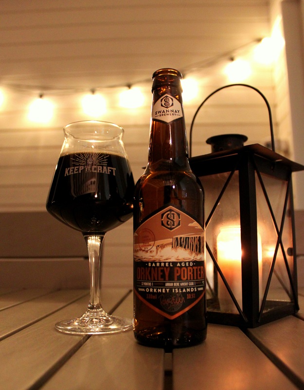Olutkellari: Swannay Barrel Aged Orkney Porter (Isle of Arran) - Juomaposti