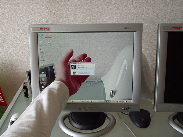 25 Coolest Transparent Screen Trick Examples | Mow Design | Graphic ...