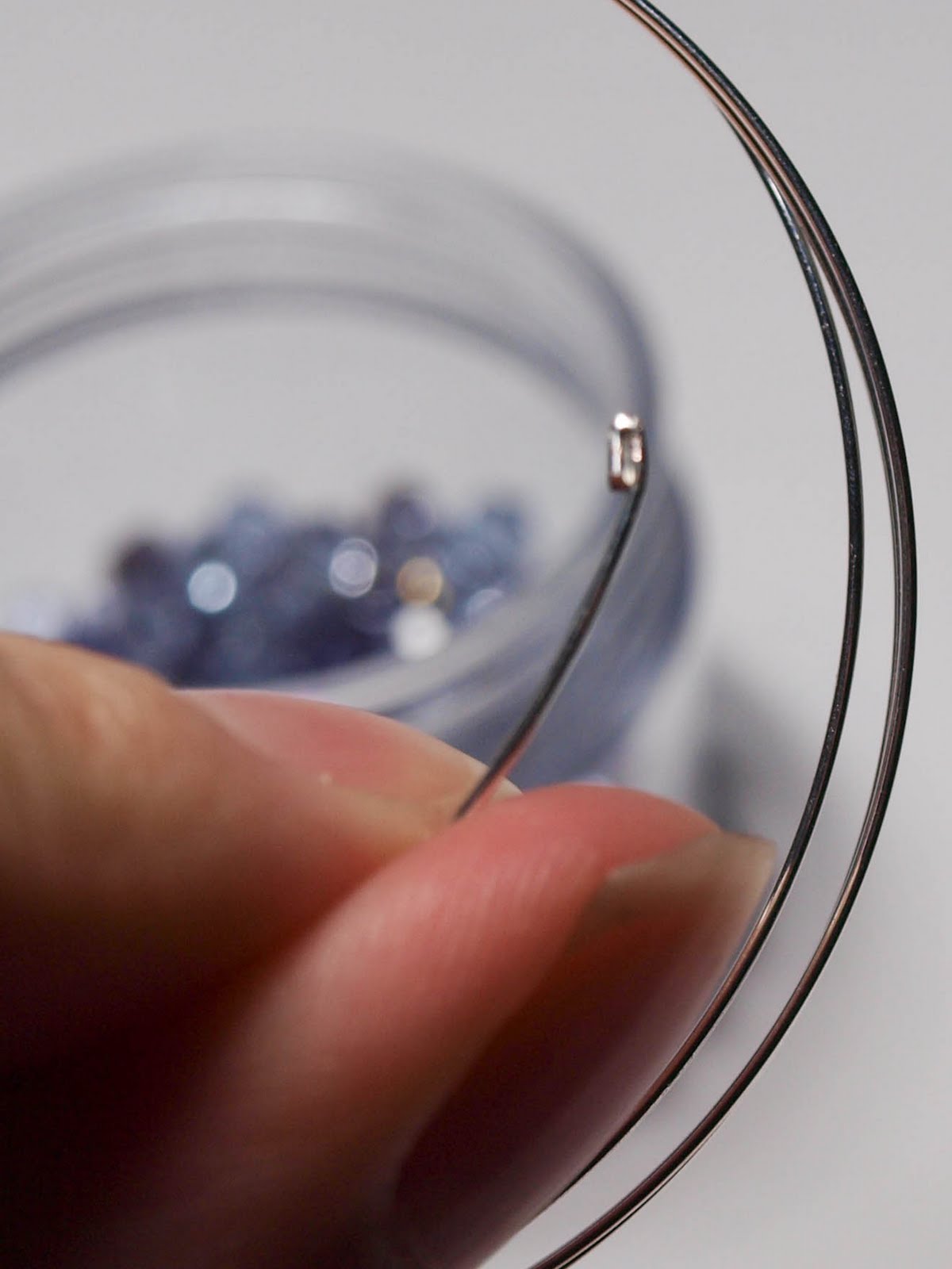 Cook~Love~Craft: DIY Memory Wire Crystal Bracelet