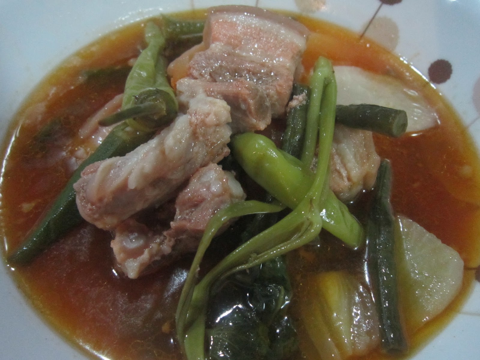 RED PORK SINIGANG - With TOMATO SAUCE?