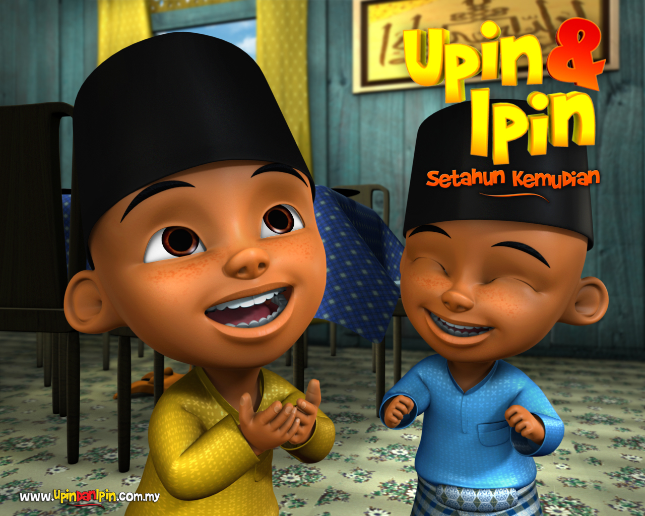 #4 Upin dan Ipin ~ Koleksi Gambar Wallpaper Upin dan Ipin