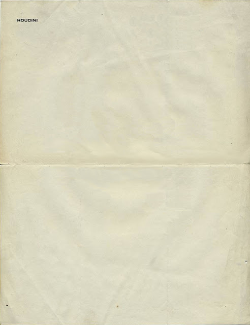 David Saltman: THE HOUDINI FILE