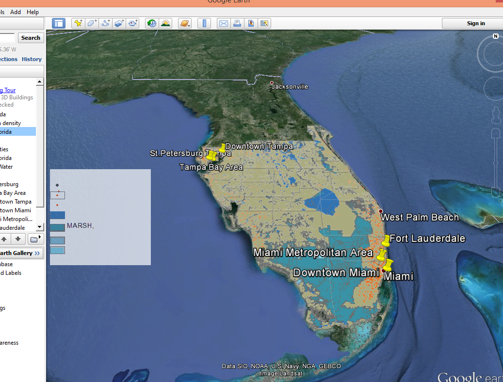 Michelle Felde's GIS Collection: Module 12: Google Earth Mapping