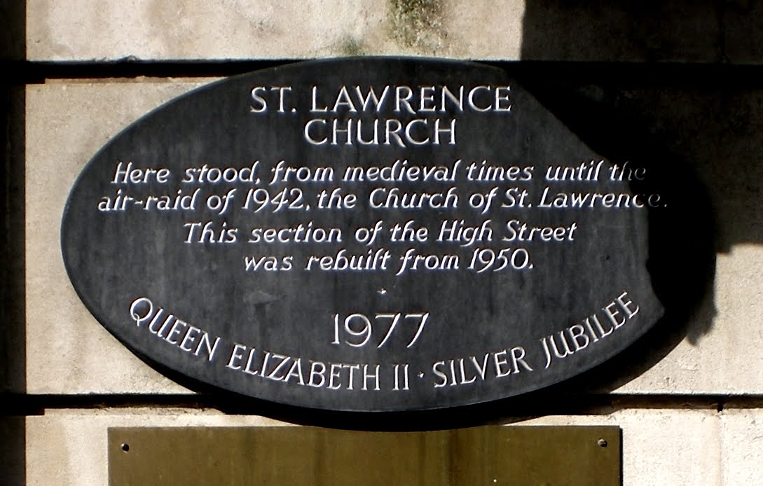 Demolition Exeter: St Lawrence's Church, High Street