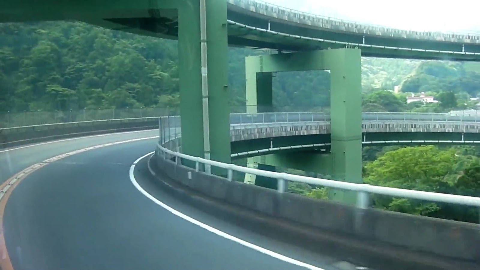 Travel Trip Journey : kawazu nanadaru Loop bridge Japan