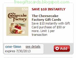 Discount Coupons and Promo Codes 2020: Cheesecake Factory Coupons