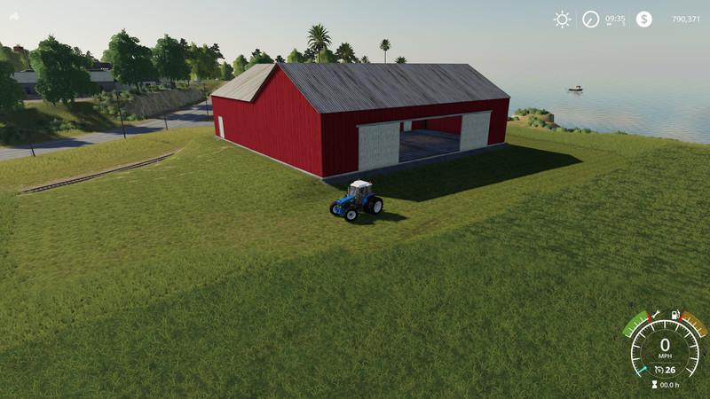 FS19 American Barn - FS 19 & 22 USA Mods Collection