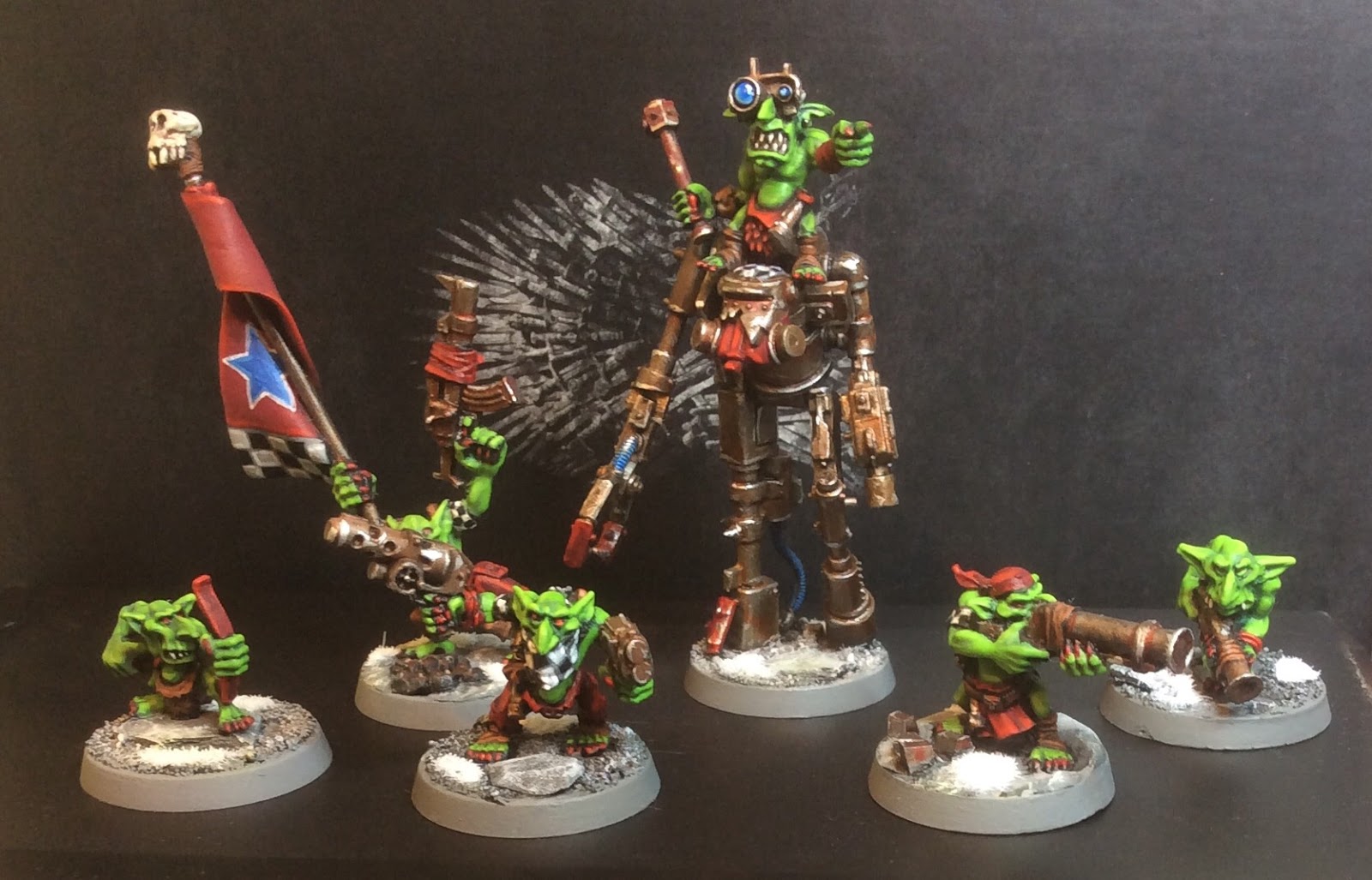 Tabletop Apocalypse: Replacing Orks in an all Grot army