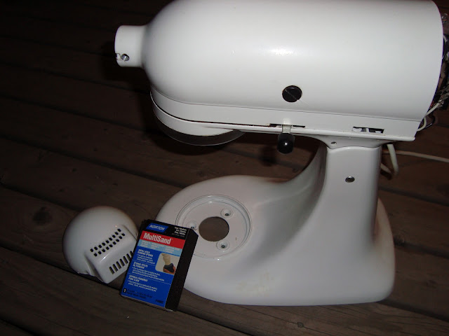 Two Friends' Tales: DIY: KitchenAid Mixer Makeover