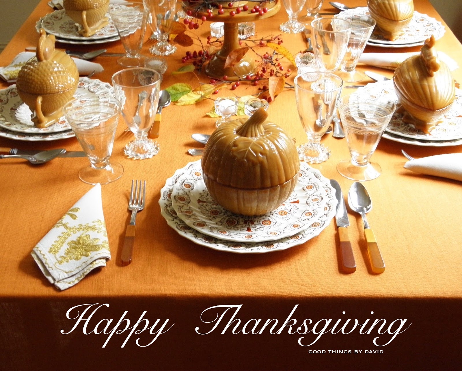 My Thanksgiving Table 2016