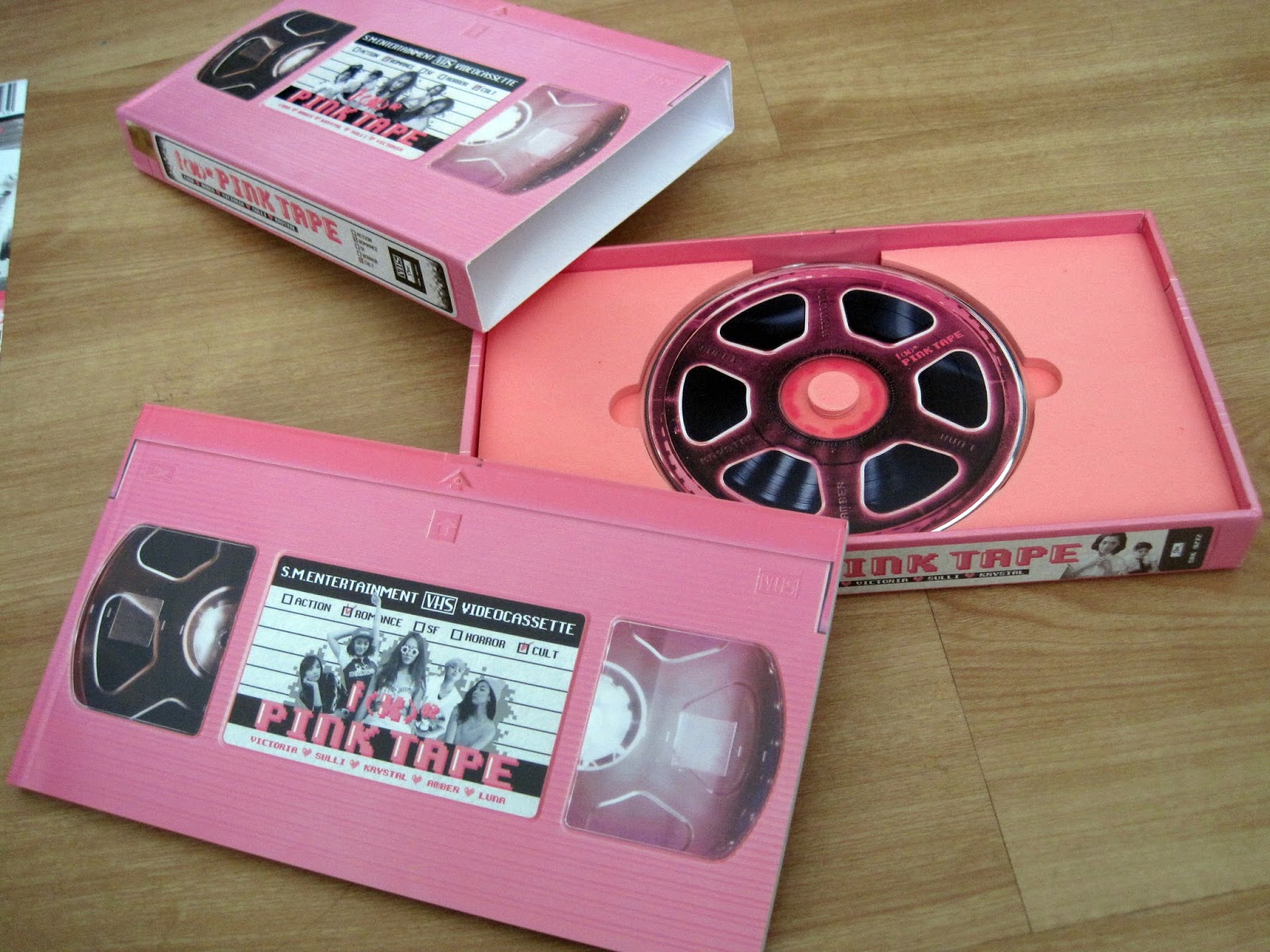 Lythicia s Kpop Collection F x s 2nd Album Pink Tape