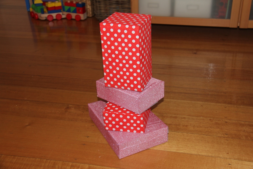 Caz's Home Made Toys: Cardboard building blocks