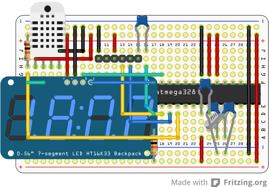 Techunboxed Tempduino Arduino Based Temp And Humidity Display